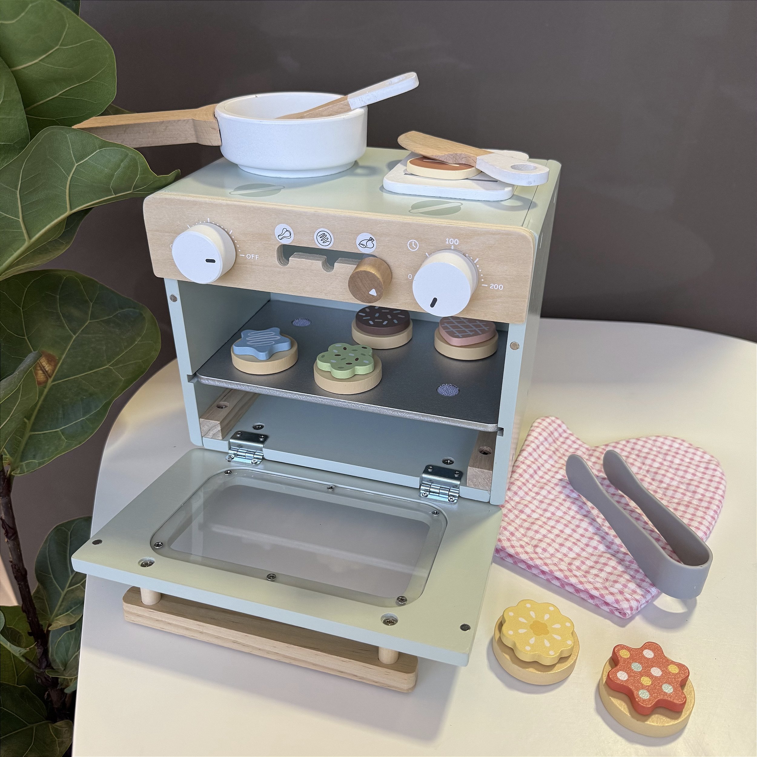 Brinquedo Forninho do Chef - Cola e Decora - Decoração Infantil