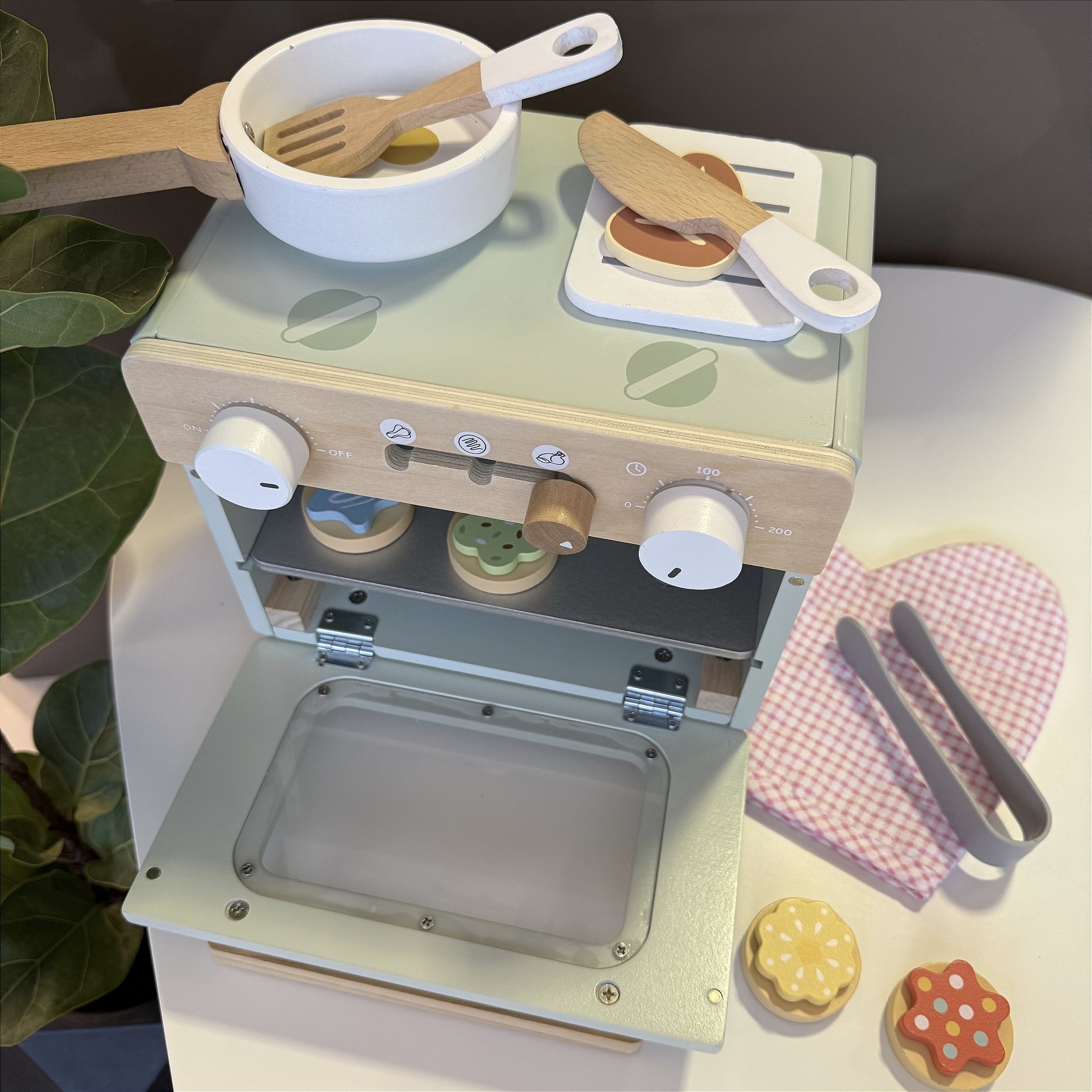 Brinquedo Forninho do Chef - Cola e Decora - Decoração Infantil