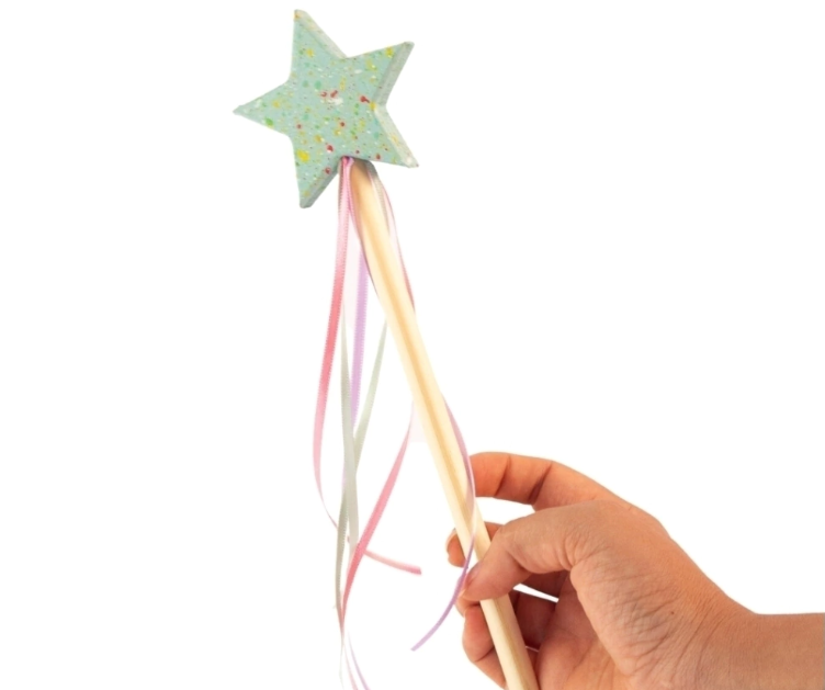 Brinquedo Varinha Estrela - Tons Pasteis - Cola e Decora - Decoração ...