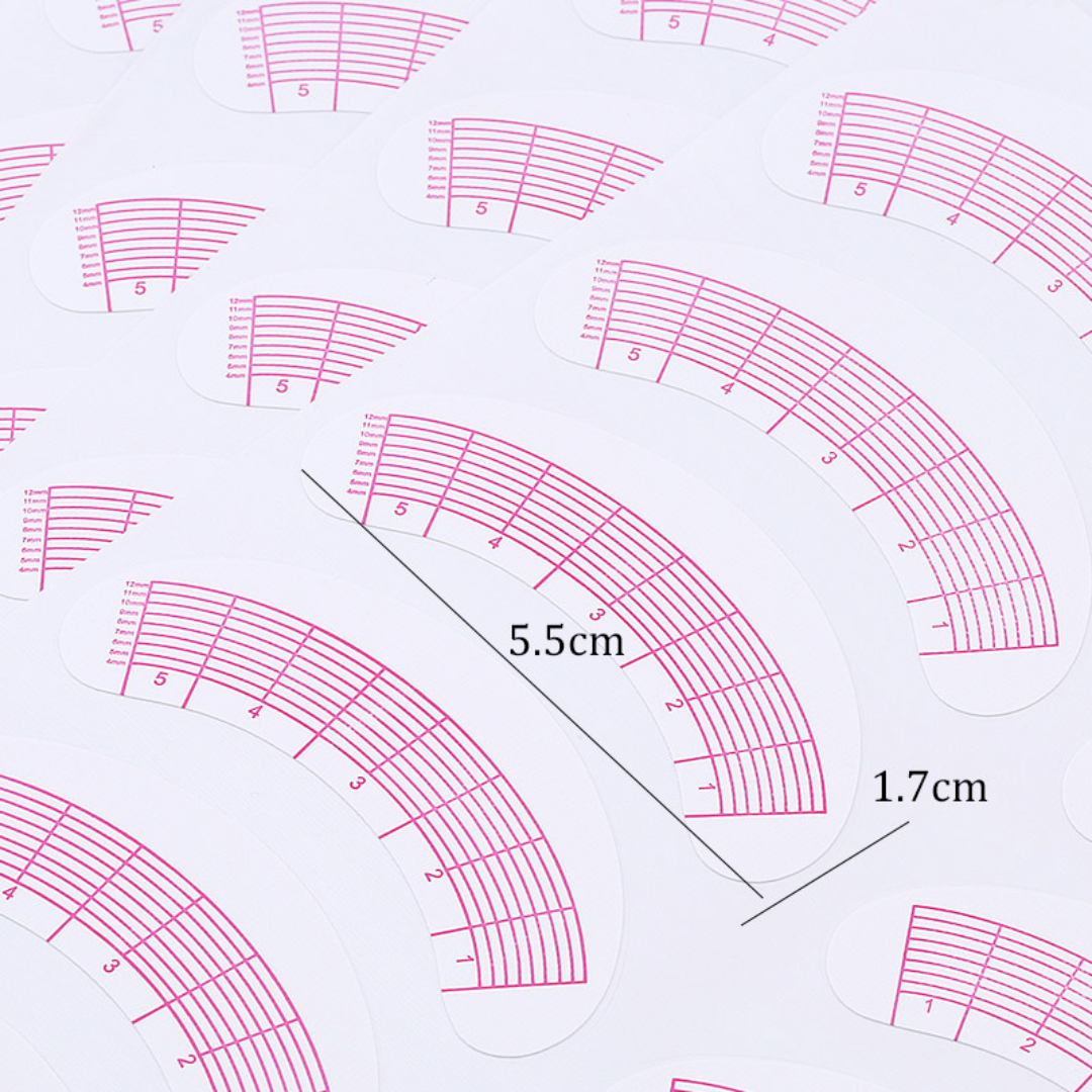 Adesivo Mapping Eye Sticker Com Escala - ALONG NAILS STORE