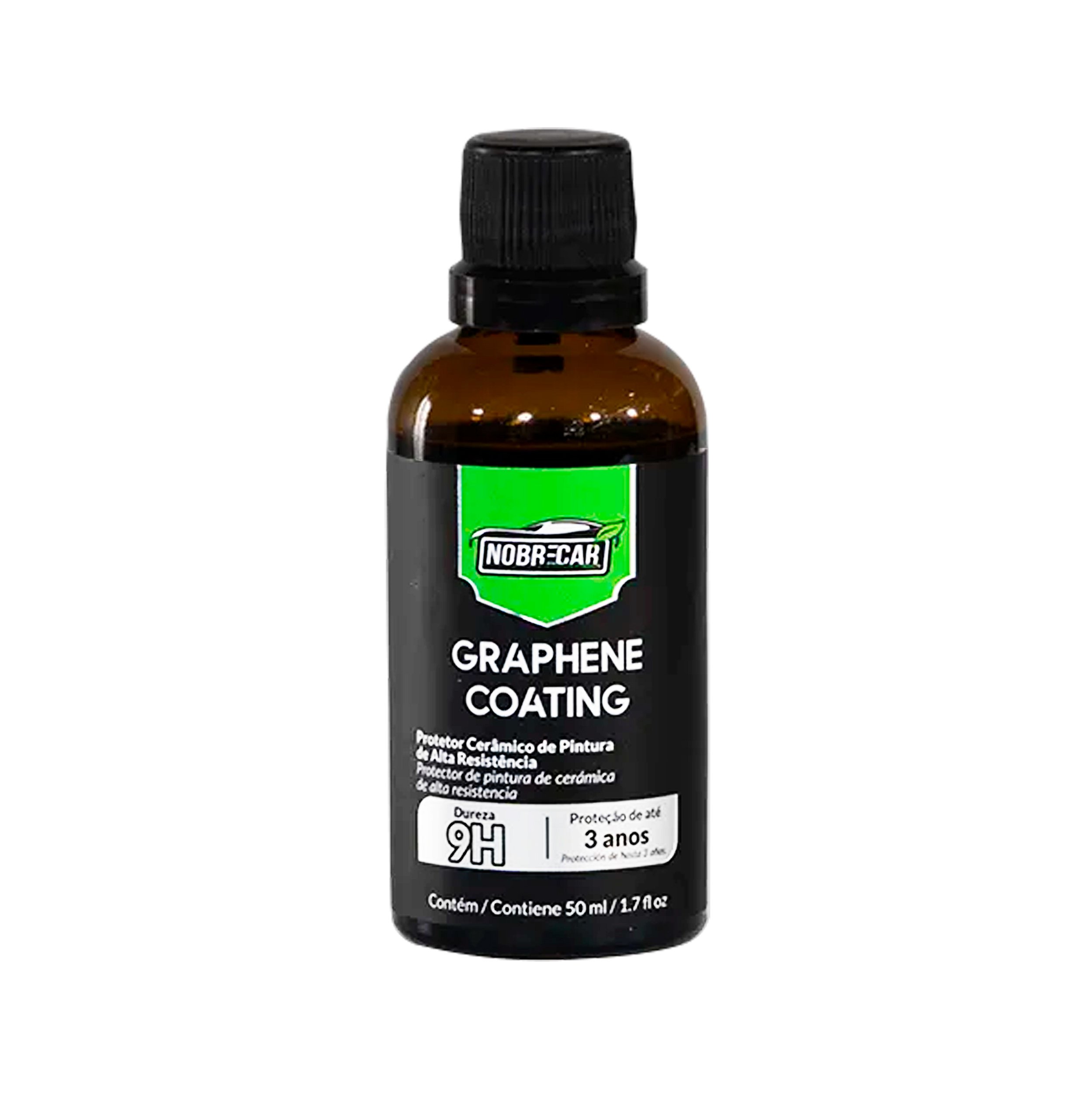 GRAPHENE COATING Vitrificador Cerâmico de Pintura de Alta Resistência 9H Nobrecar 50ml - Super ...