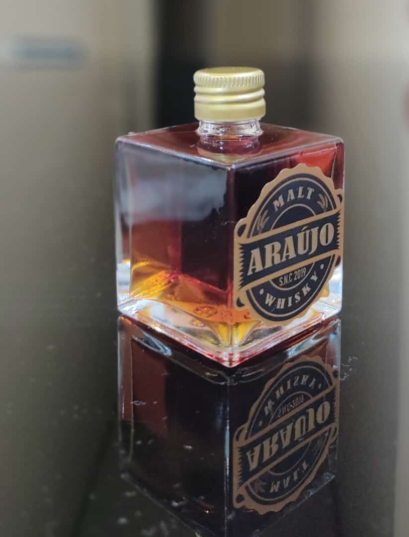 whisky em doses de 50 ml - Malt Whisky Araujo, seu whisky na dose certa