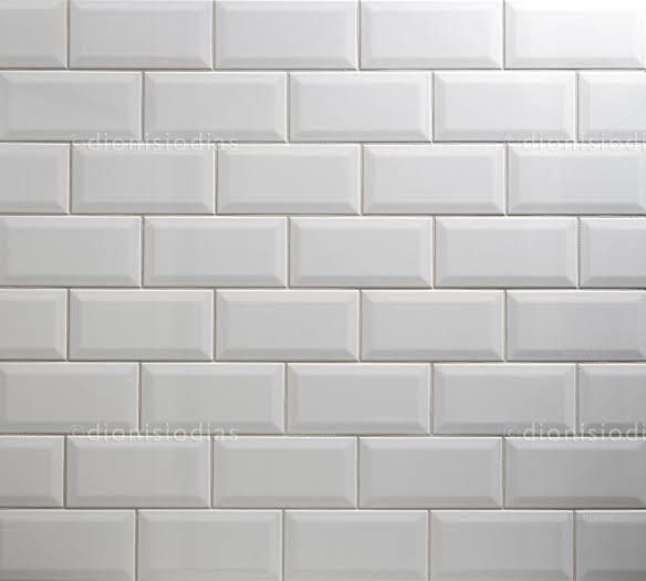 REVESTIMENTO BRICK BRANCO BRILHANTE CERAL M2 10X20CM - Pastilhart ...