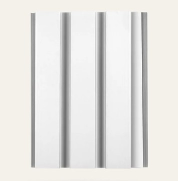 REVESTIMENTO RIPADO PVC INTERNO BRANCO PREMIUM - Pastilhart ...