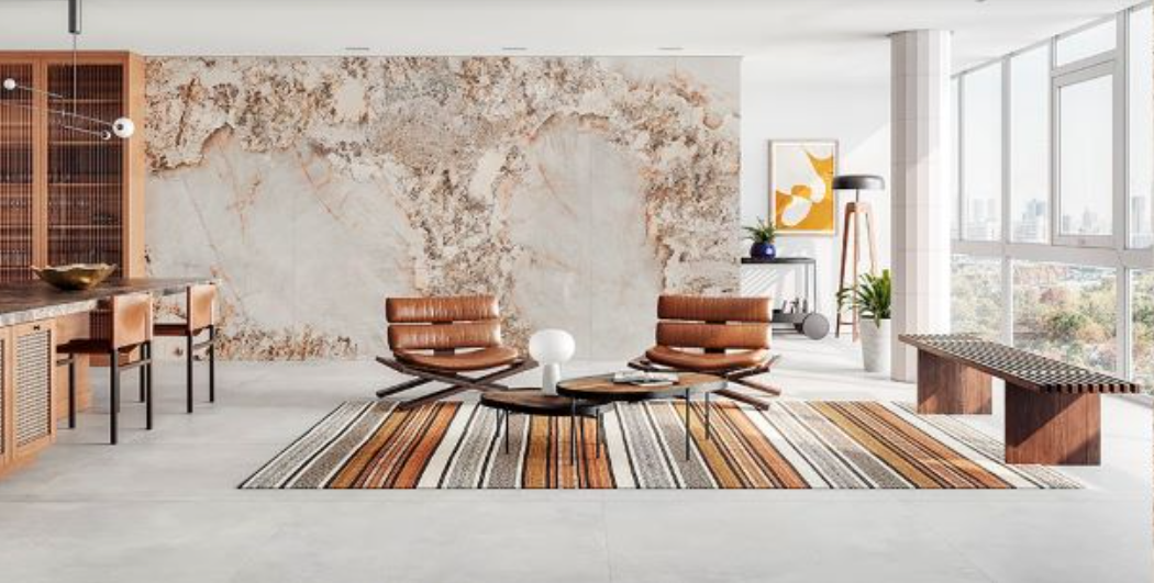 PORCELANATO ROCA LASTRA PATAGONIA BEGE MATE 120X250CM - Pastilhart ...