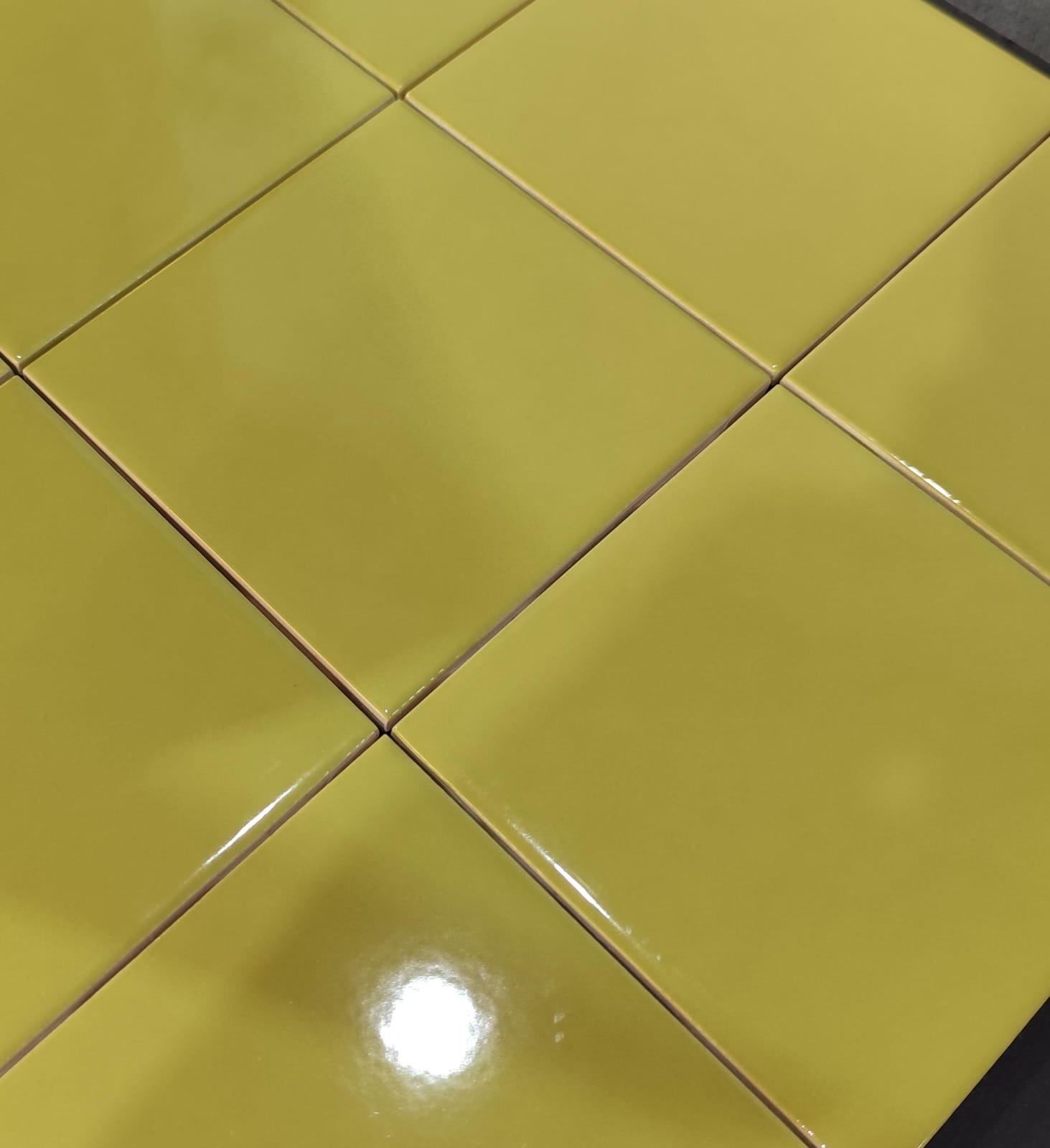 PASTILHA COLOR AMARELO BRILHANTE ROCA 11X11CM PREÇO M2 - Pastilhart ...