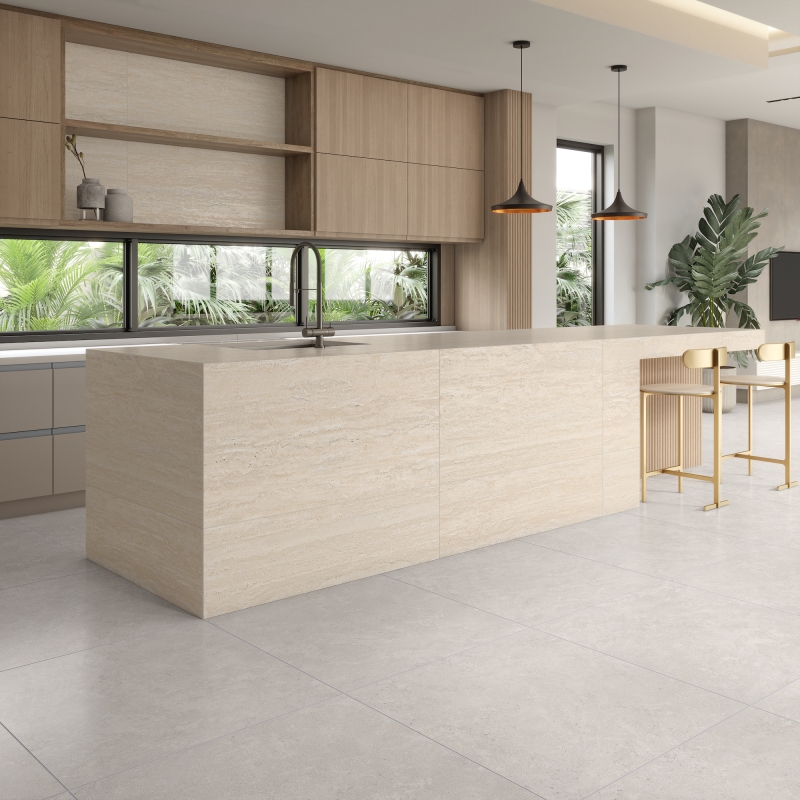 PORCELANATO DAMME TRAVERTINO CHIARO ADR12281 62X121CM - Pastilhart ...