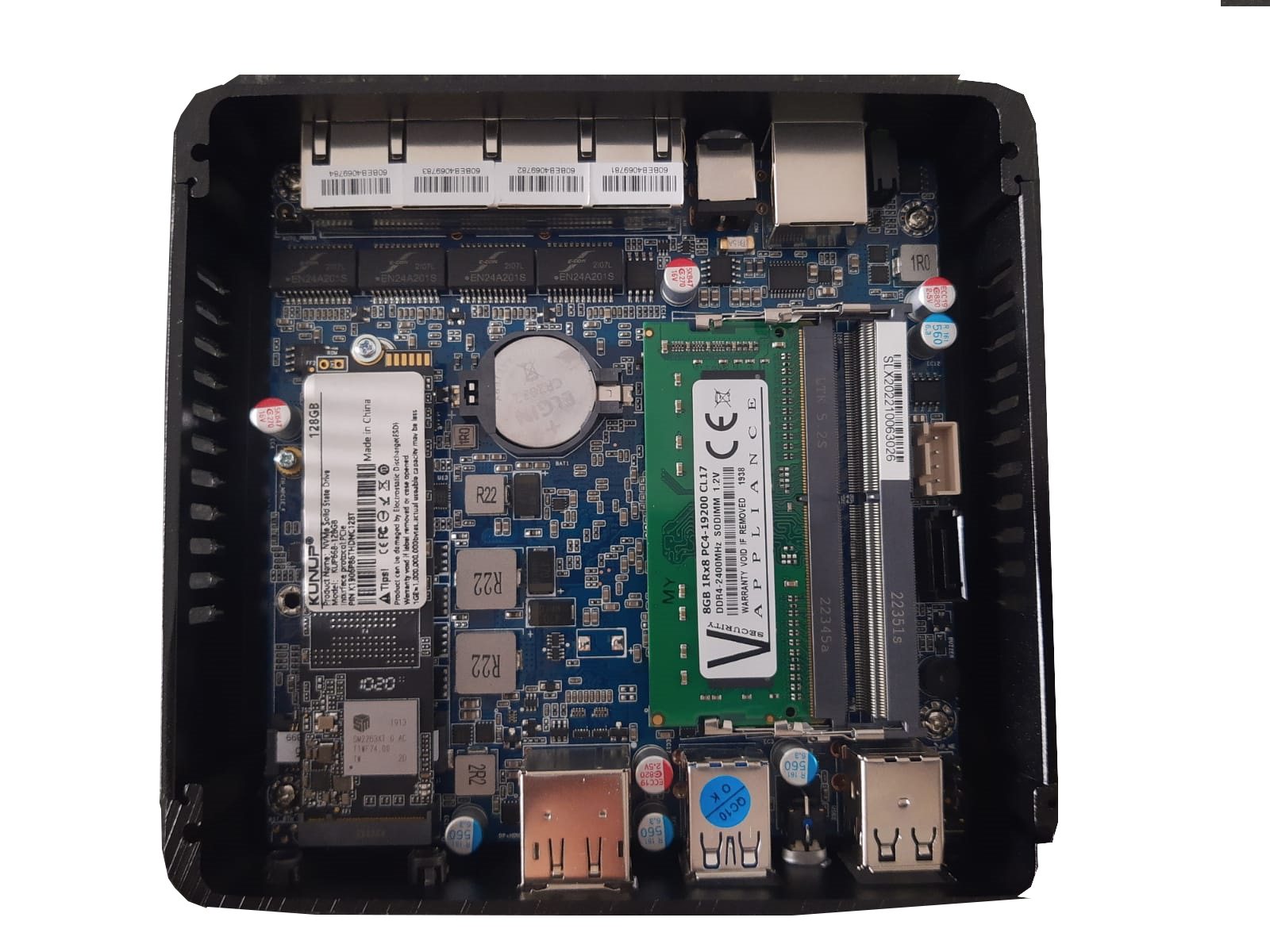 APPLIANCE FIREWALL 4 LAN I226-V PROC N5105 16GB RAM E 256GB NVME HDMI ...