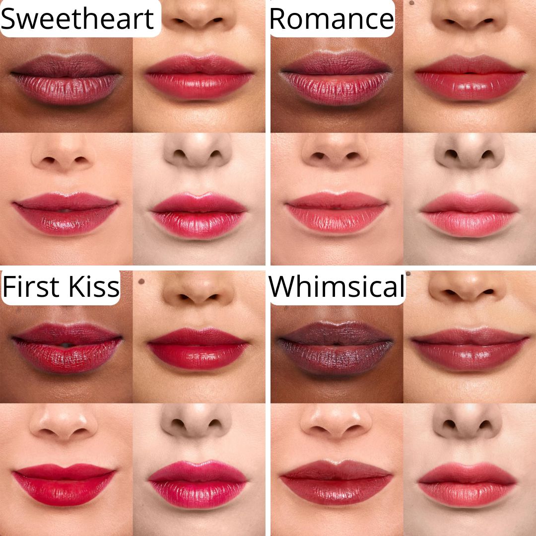 Wonderskin Wonder Blading Peel And Reveal Lip Color Kit Kit Batom