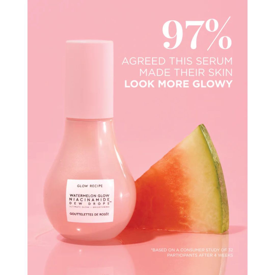 Serum Glow Recipe Watermelon Glow Niacinamide Dew Drops 40ml - Imports MDM