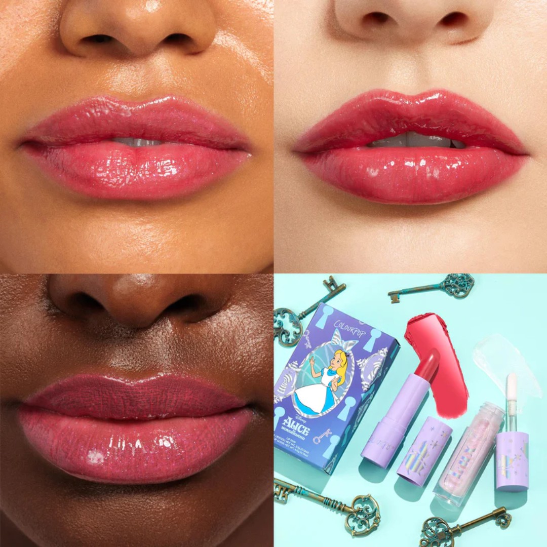 Kit de Batom Colourpop Topsy Turvey Lux Lipstick Kit | Alice no País ...