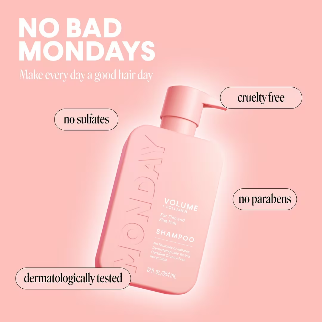 Shampoo MONDAY Haircare VOLUME Shampoo 354ml - Imports MDM