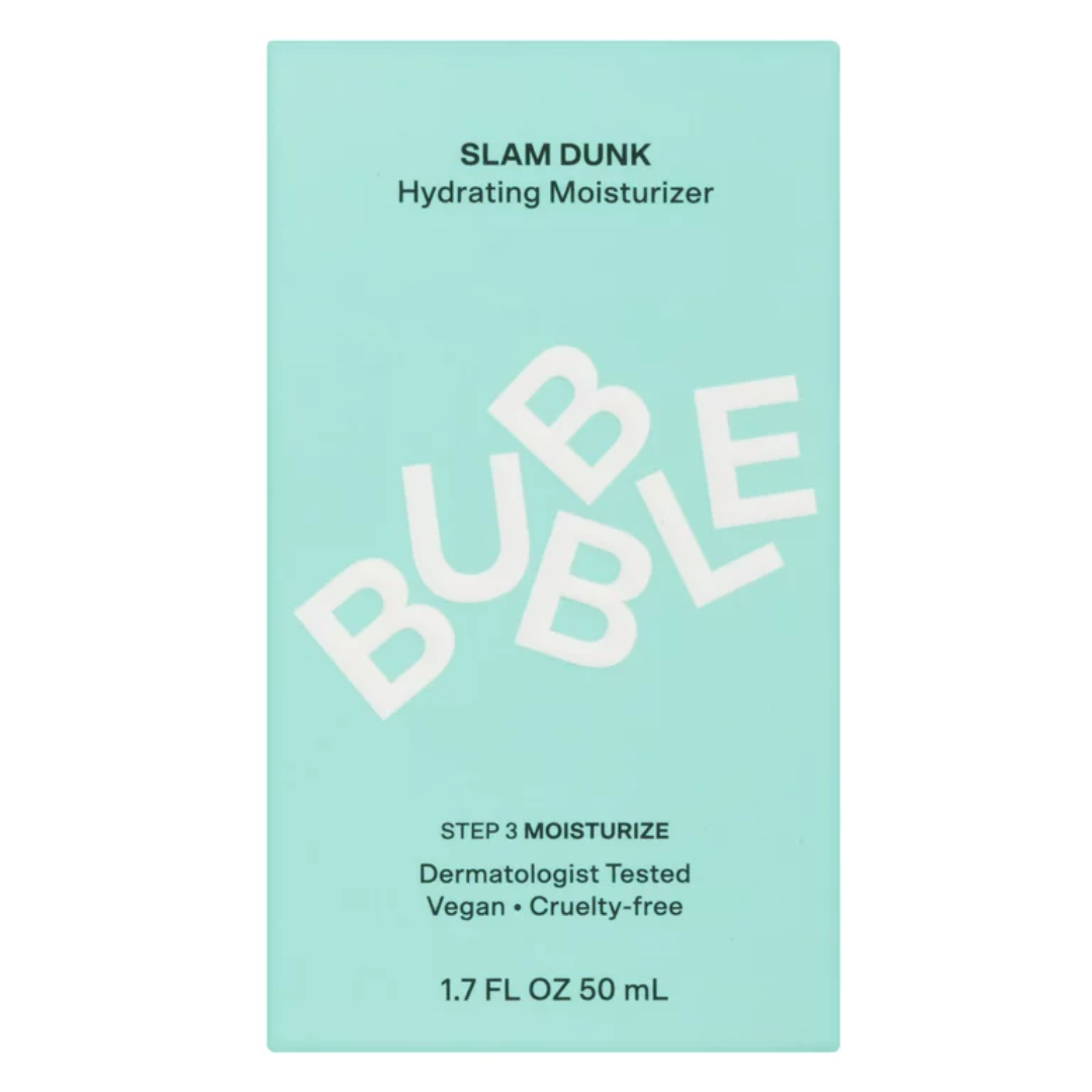 Hidratante Facial Bubble Skincare Slam Dunk Hydrating Face Moisturizer ...