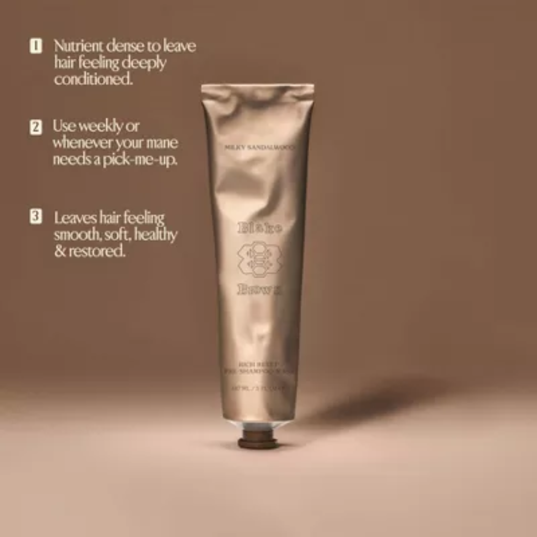 Pré-Shampoo Blake Brown Milky Sandalwood Rich Reset Pre-Shampoo Mask ...