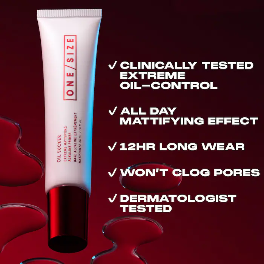 Primer Matificante ONE/SIZE Oil Sucker Extreme Mattifying Alkaline ...