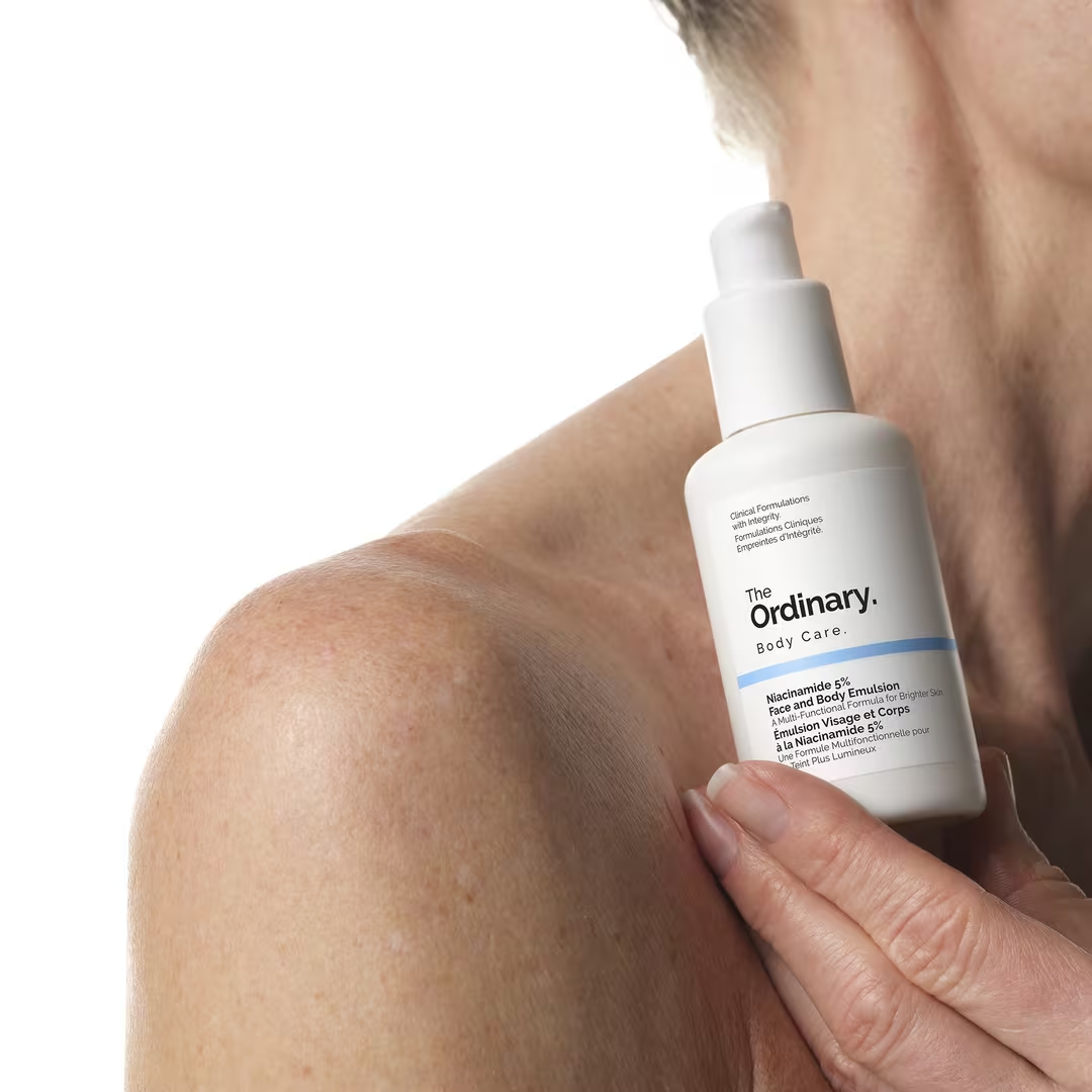Loção Facial e Corporal The Ordinary Niacinamide 5% Face and Body ...
