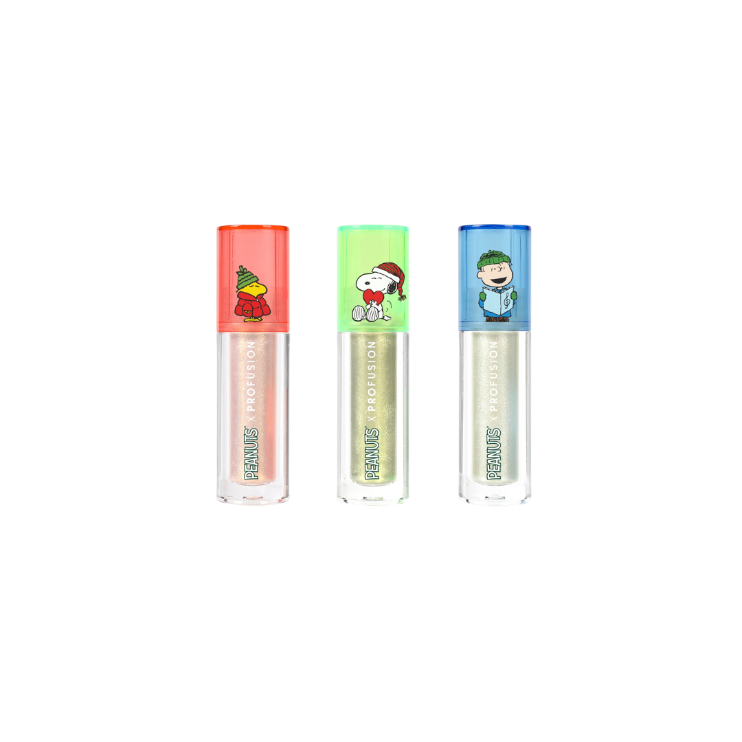 Sombras Líquidas Profusion Cosmetics X Peanuts Holiday Lights Chrome ...