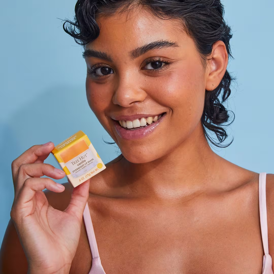 Máscara Labial Tree Hut Overnight Lip Mask | Cor: Vanilla - Imports MDM