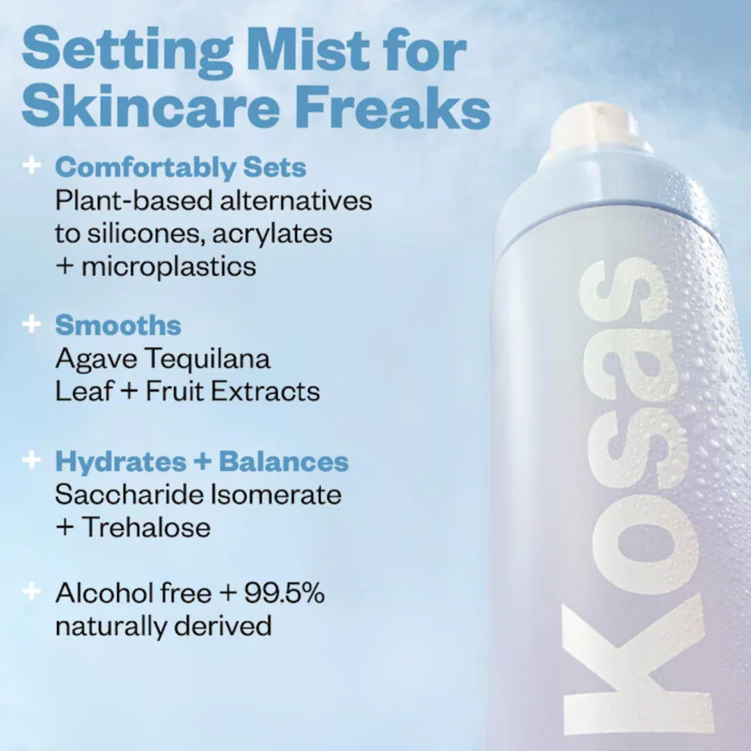 Spray Fixador Kosas Cloud Set Airy Setting Spray + Smoothing Mist 95ml ...
