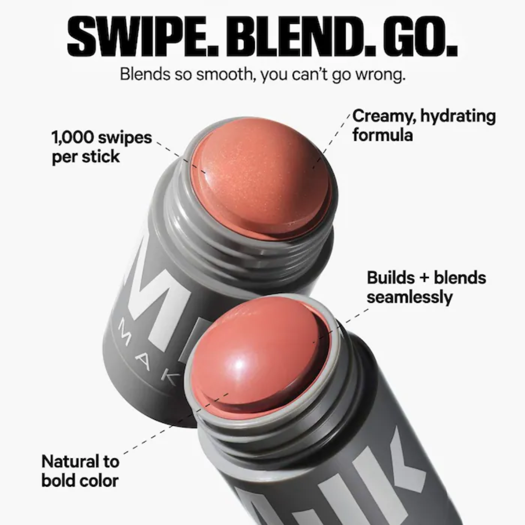 Blush Milk Makeup Lip + Cheek Non-Comedogenic Cream Blush Stick | Cor ...