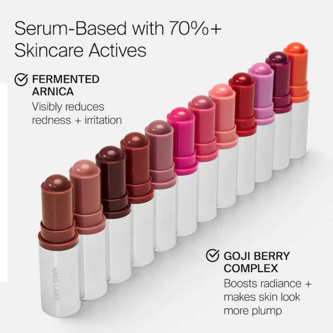 Blush em Bastão Haus Labs Color Fuse Longwear Hydrating Glassy Lip ...