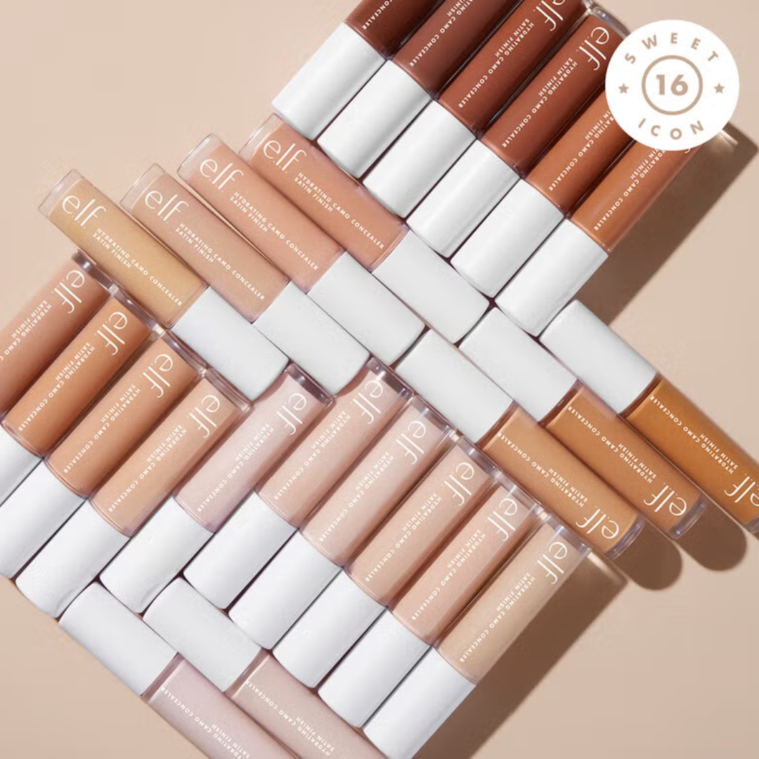 Corretivo Líquido E.l.f Hydrating Camo Concealer | Cor: Light Ivory ...