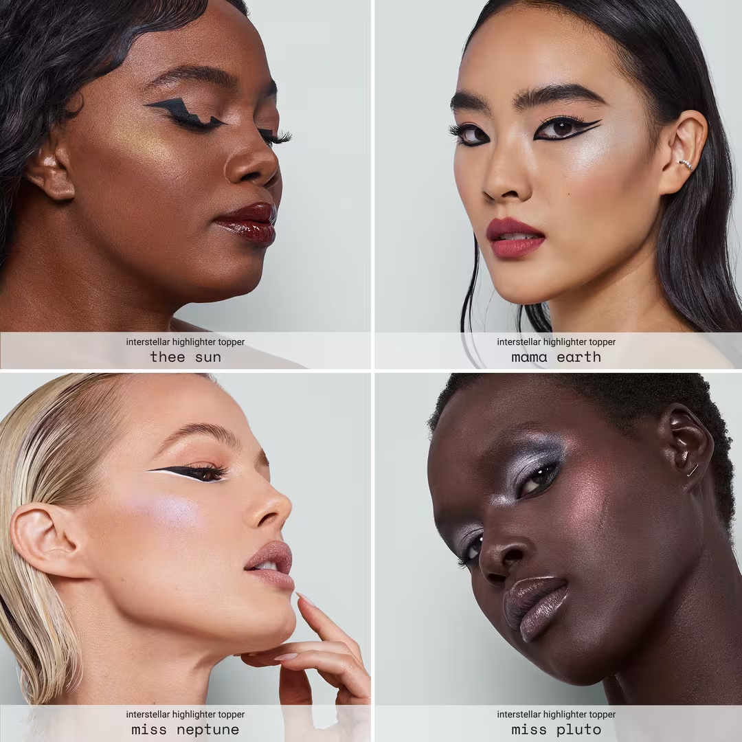 Iluminador R.E.M. Beauty Interstellar Highlighter Topper | Cor: Miss ...
