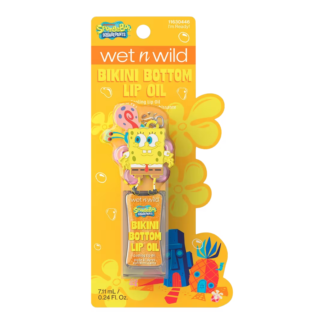 Lip Oil Bob Esponja Wet N Wild SpongeBob SquarePants Bikini Bottom ...