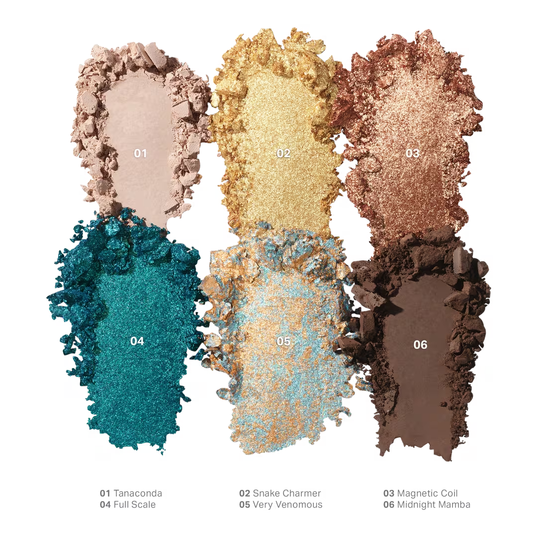 Paleta de Sombras Morphe ChromaPlus 6-Pan Eyeshadow Palette | Cor: Python Code - Imports MDM