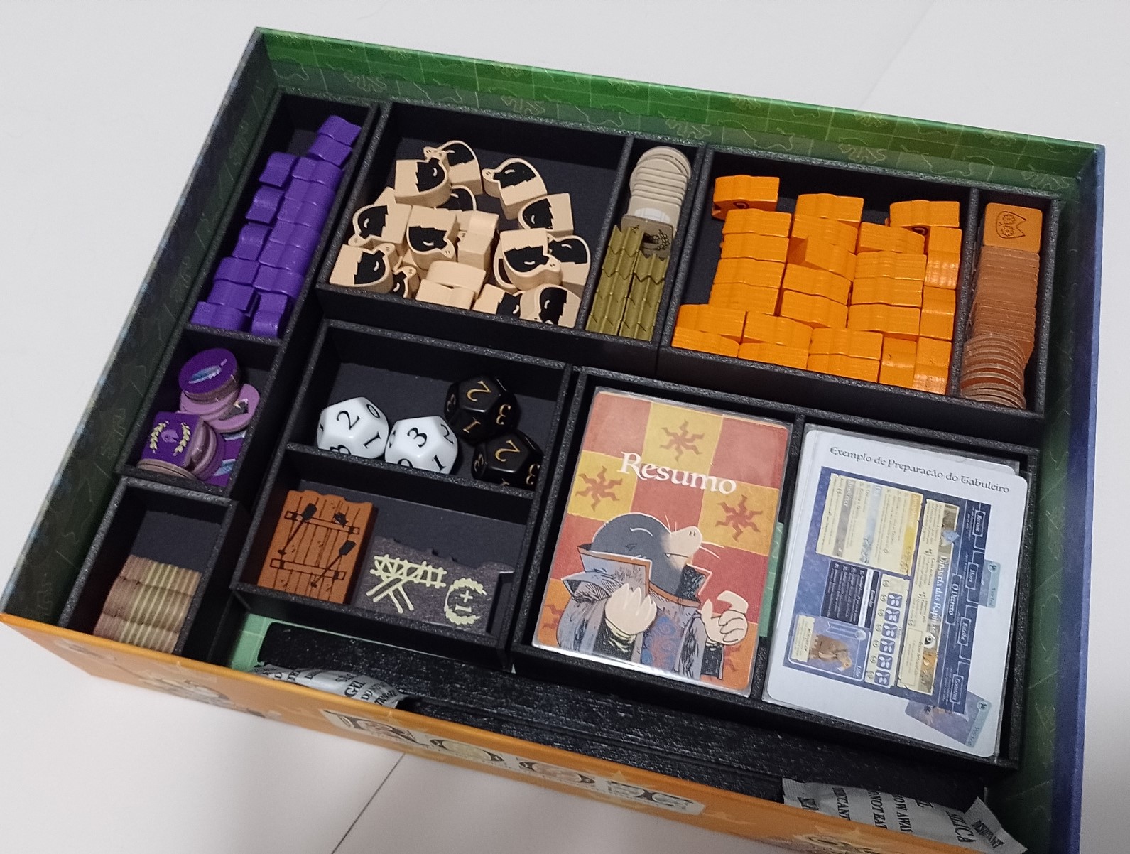 Insert para Root (+ expansões) - Arquiteto de Inserts - Inserts para os seus jogos de tabuleiro