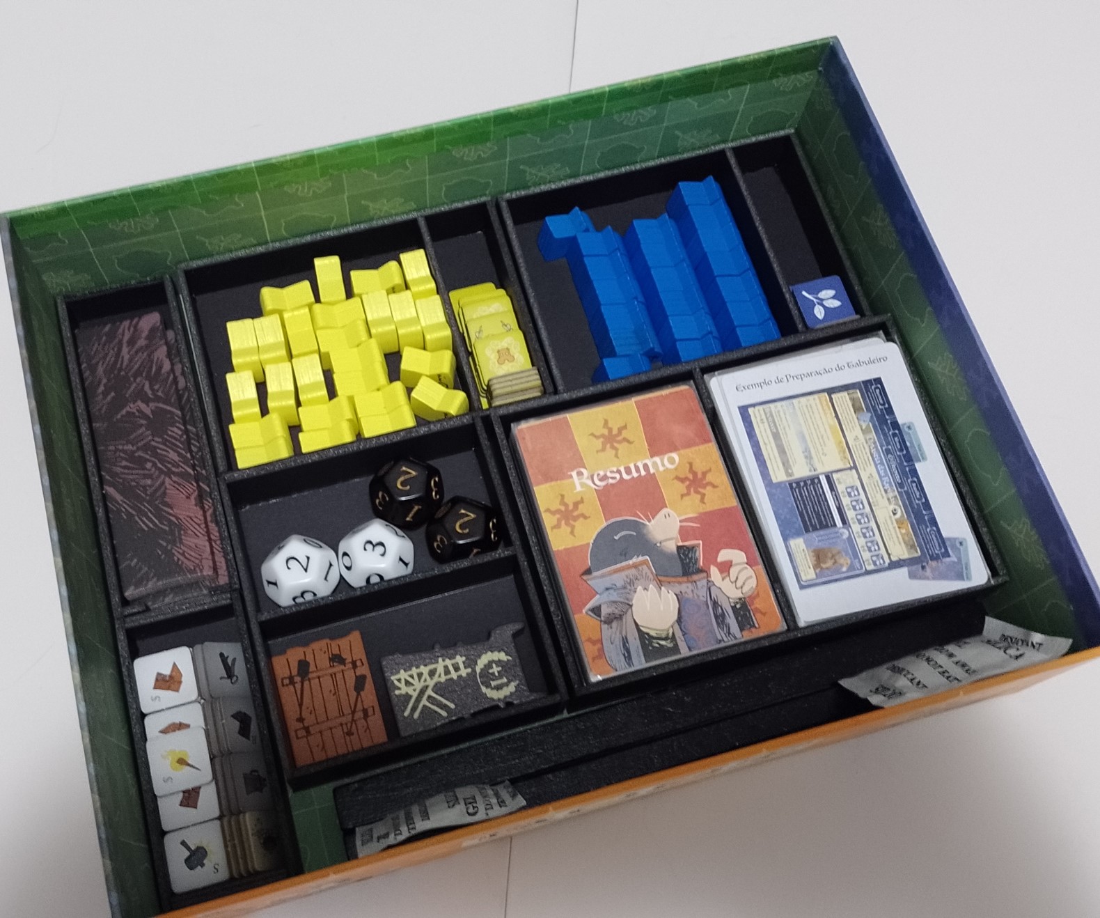 Insert para Root (+ expansões) - Arquiteto de Inserts - Inserts para os seus jogos de tabuleiro