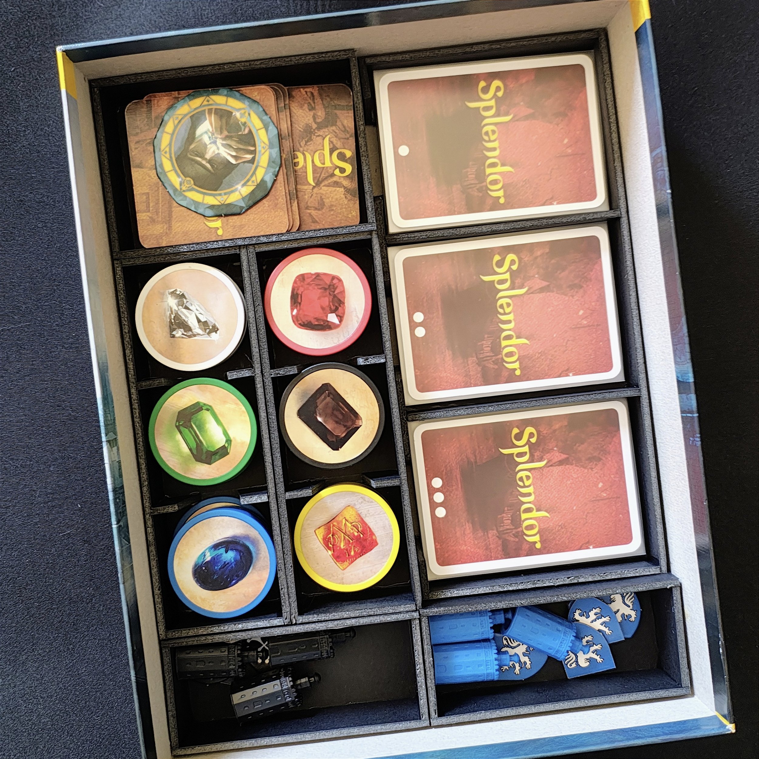 Insert para Splendor (+expansão) - Arquiteto de Inserts - Inserts para ...
