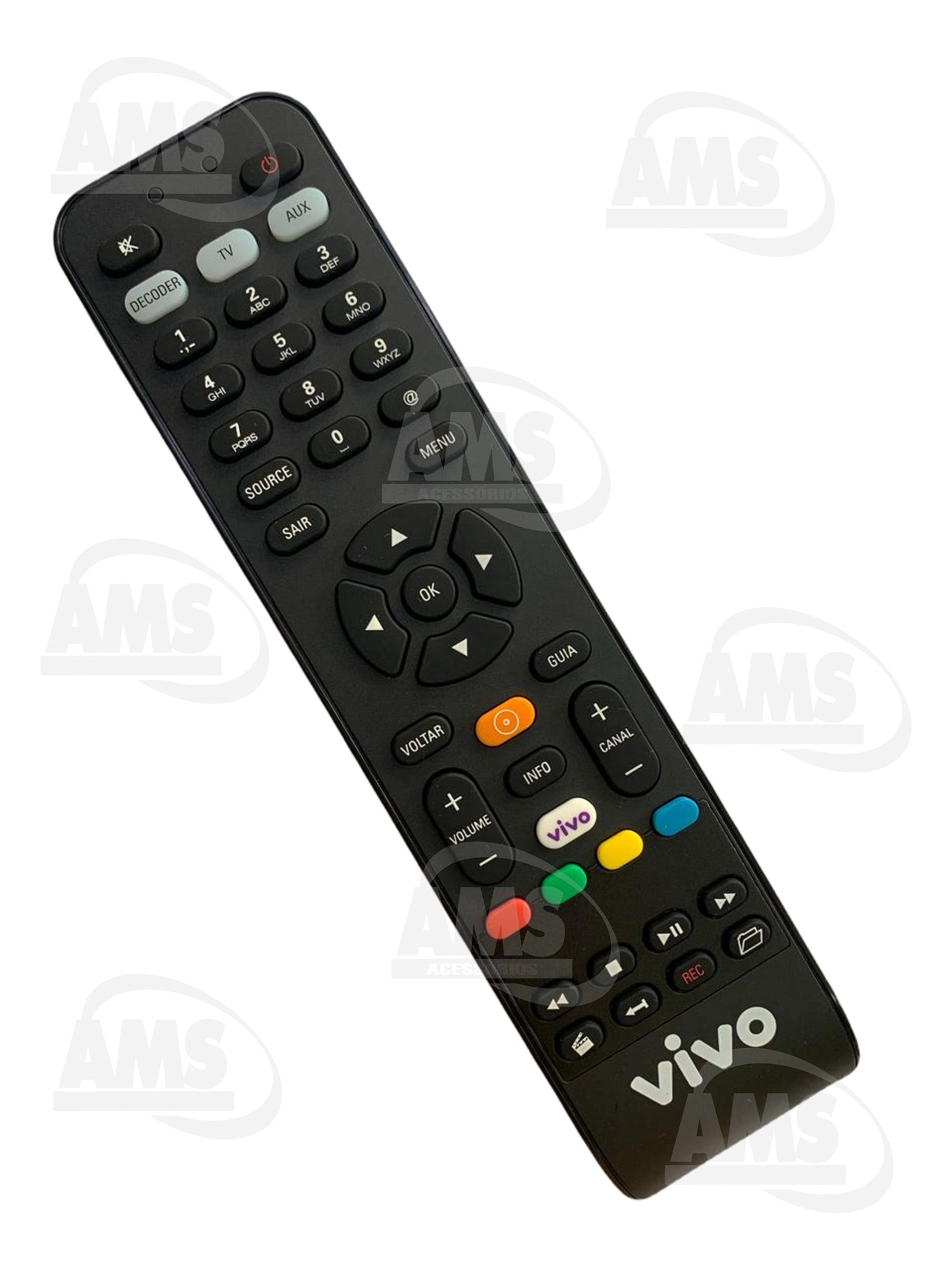 Controle VIVO Tv Receptor GVT - AMS ACESSÓRIOS - Controles Remotos ...