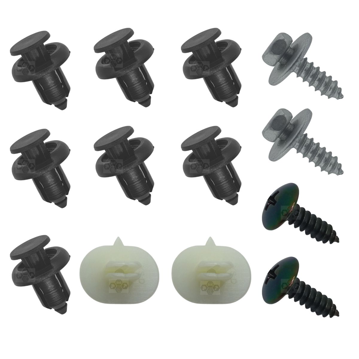 Kit Grampo Presilha Parachoque Traseiro Honda Civic 1996/2000 ...