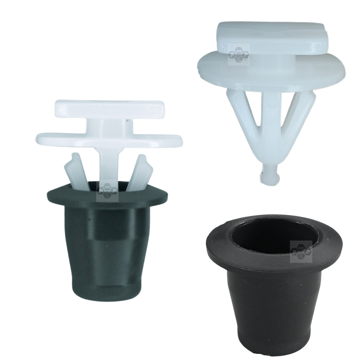 Grampo + Bucha Moldura Externa Lateral Caçamba GM Montana 2004/2011 ...