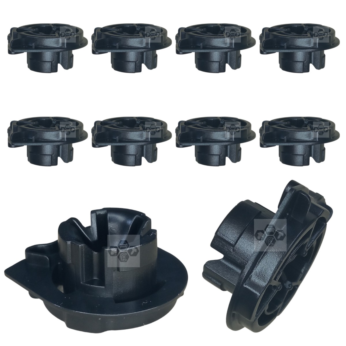 10 Grampo Posicionador Forro Porta Audi Rs3 2016/2020 - Clickpresilhas