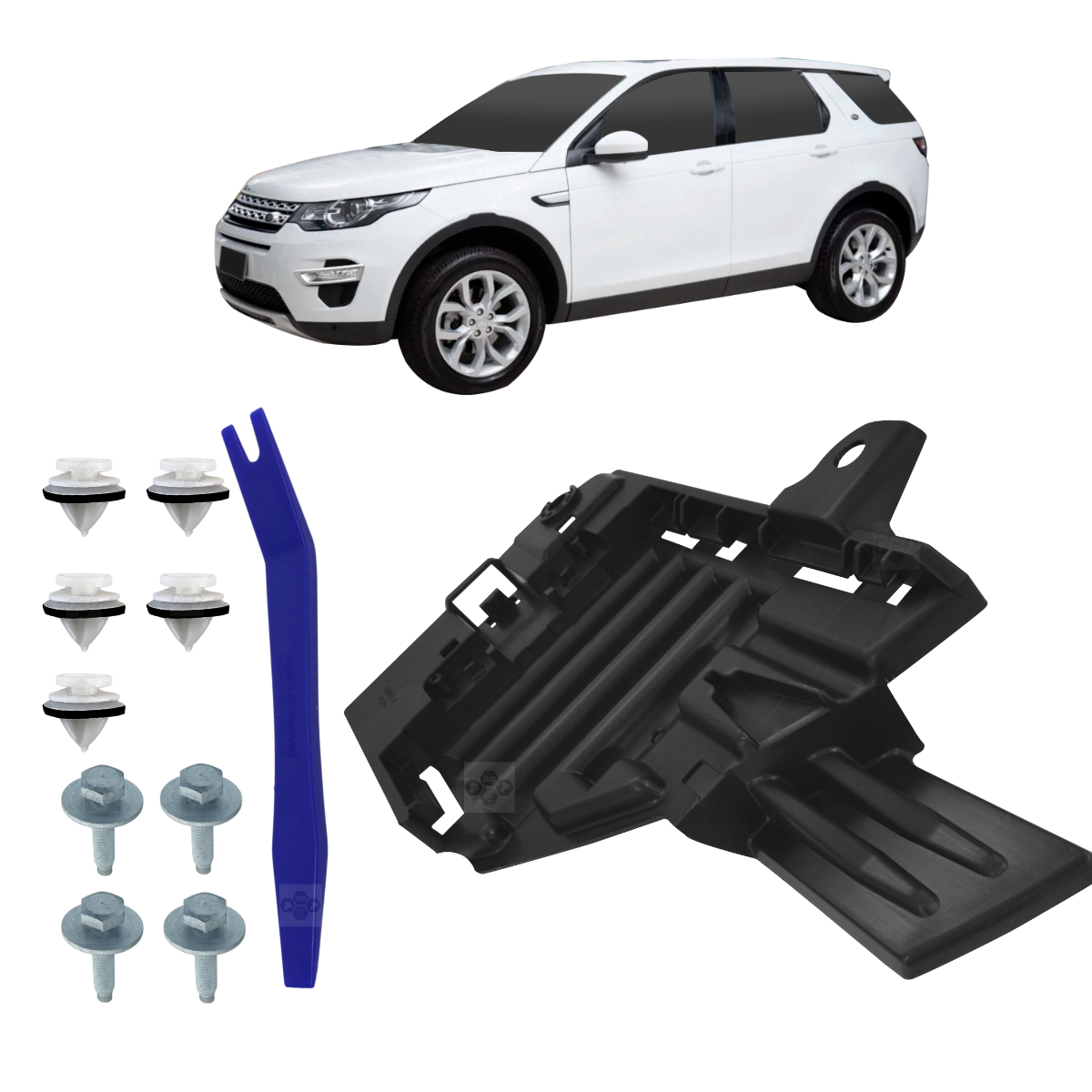 01 Placa Montagem Farol Para Discovery Sport 2015/2018 LR066964 ...