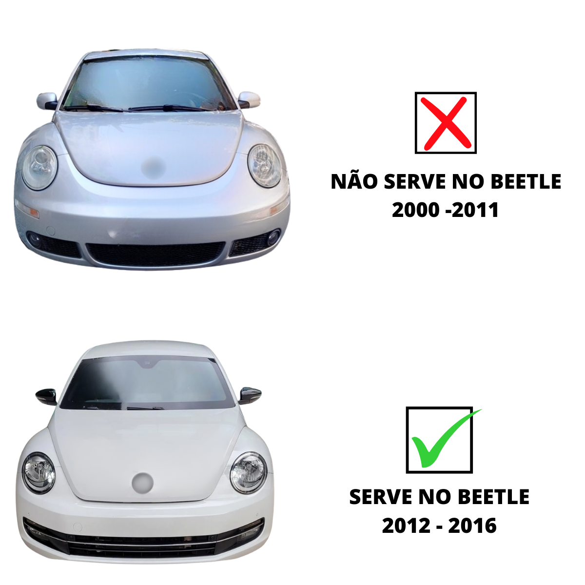Tampa Reboque Parachoque Dianteiro Para Volkswagen Beetle 2012/2016 ...
