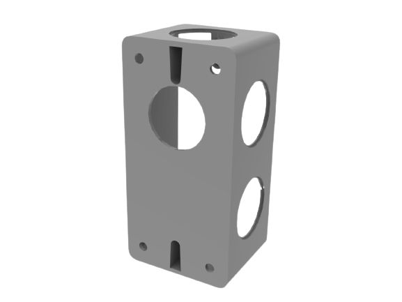 Condulete PVC 5 Entradas cinza - Center Eletrica - Center Elétrica ...