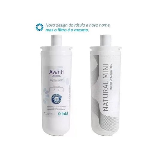 Elemento Filtrante Avanti - Natural Mini - IBBL - Acqua Leve - A sua ...
