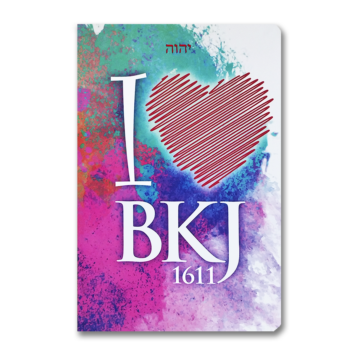 BÍBLIA BKJ1611 ULTRAFINA LETTERING BIBLE I LOVE - Editora Sobre Tudo
