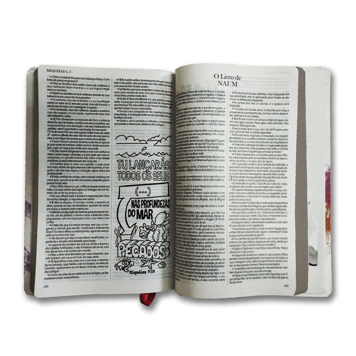 BÍBLIA BKJ1611 ULTRAFINA LETTERING BIBLE I LOVE - Editora Sobre Tudo