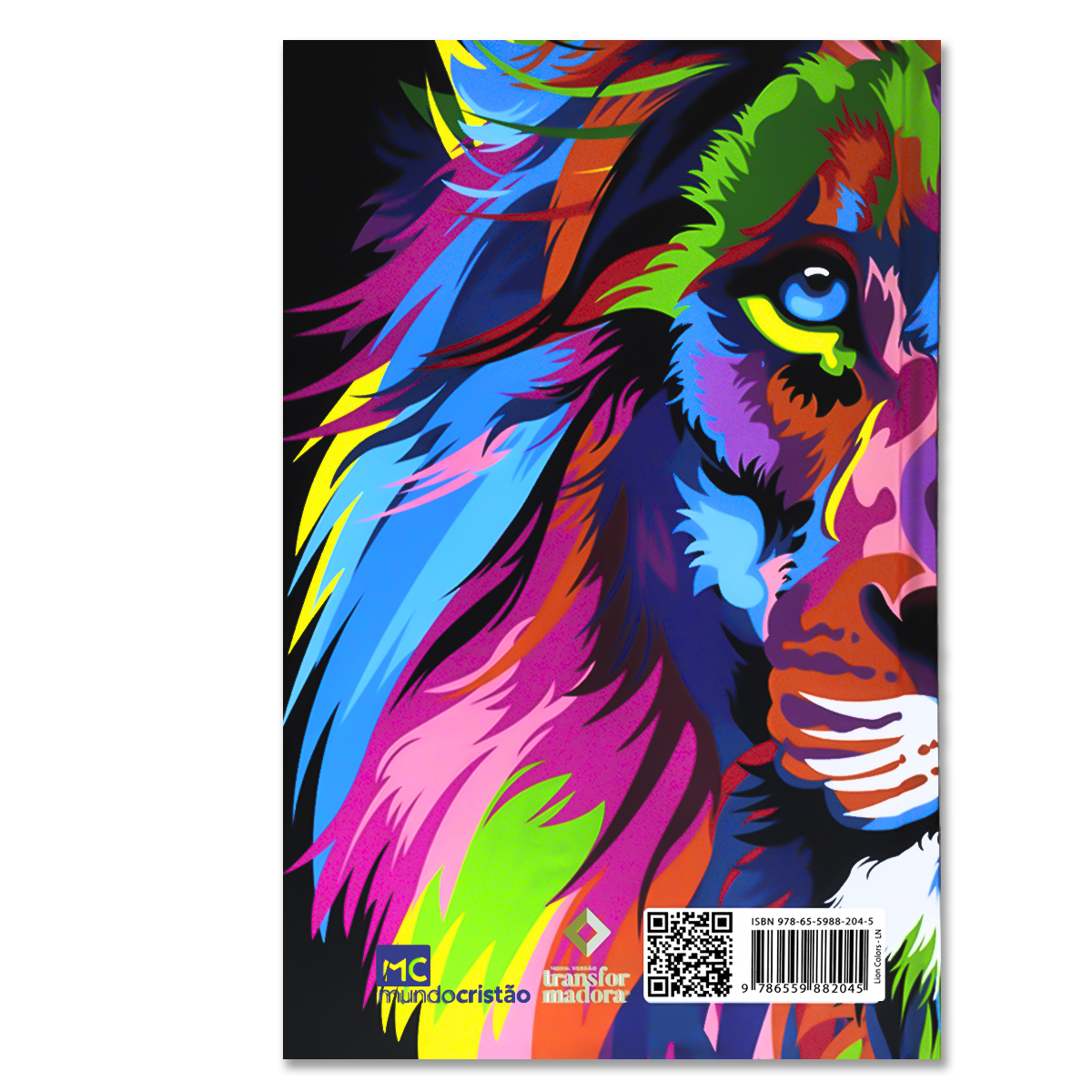 BÍBLIA NVT Letra normal capa dura lion colors - Editora Sobre Tudo