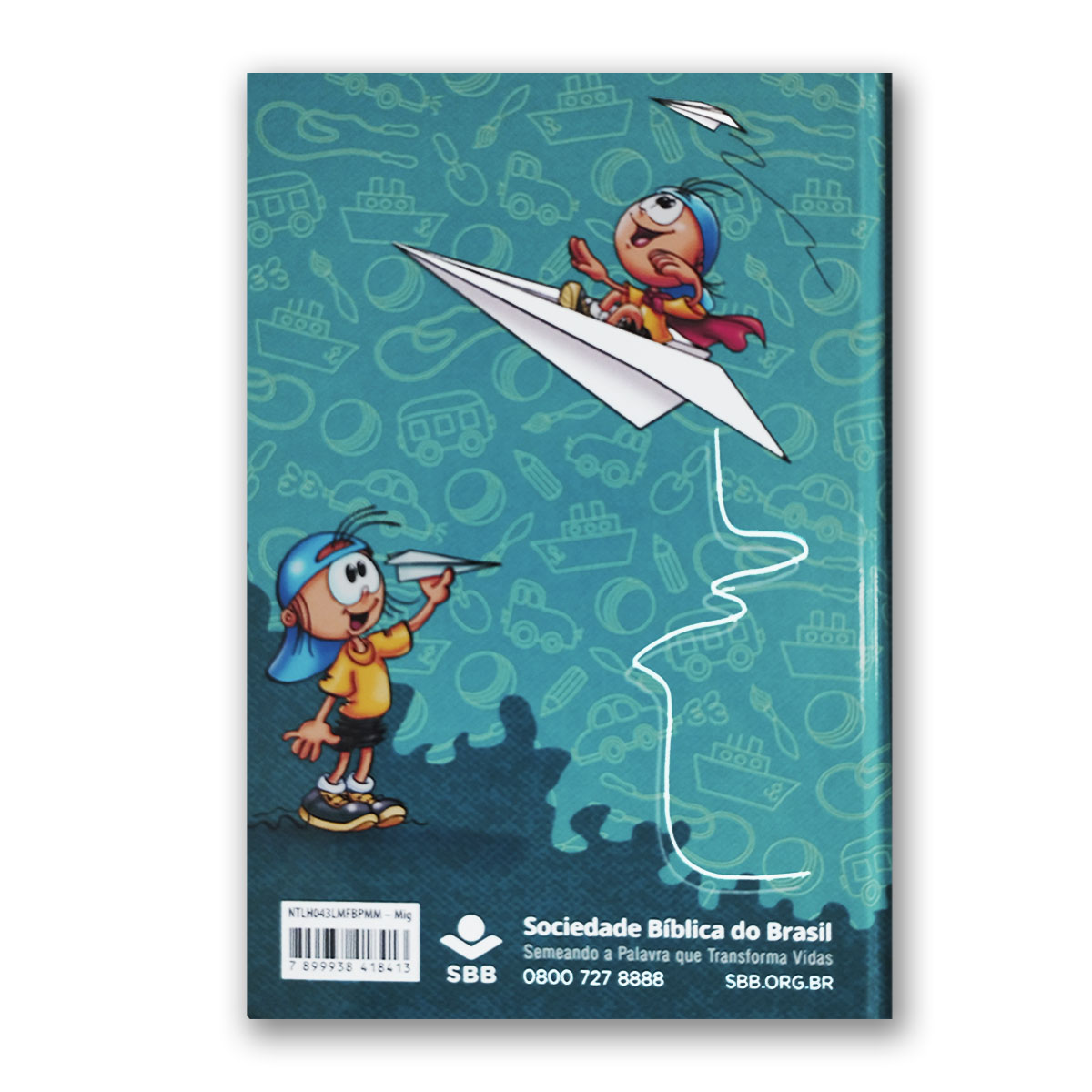 BÍBLIA NTLH043LMFBPMM MIG MEG Letra normal CAPA DURA AZUL - Editora ...