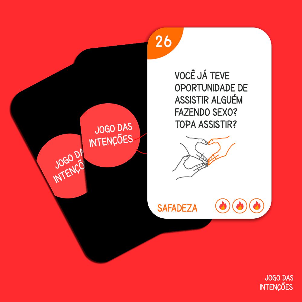O Jogo das Intenções Baralho Íntimo Erótico - O lugar onde a satisfação ...