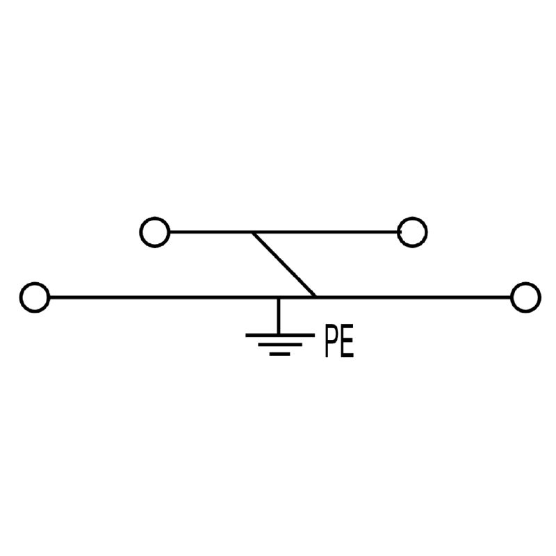 WEIDMÜLLER ZDK 2.5 PE – Conector Duplo Terra 2,5 mm² Verde/Amarelo ...