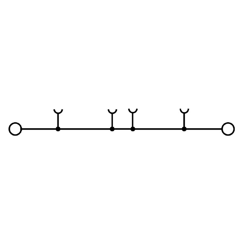 WEIDMÜLLER ZDU 4-2/2AN – Conector de Passagem 2 Conexões x 4mm² | Linha ...