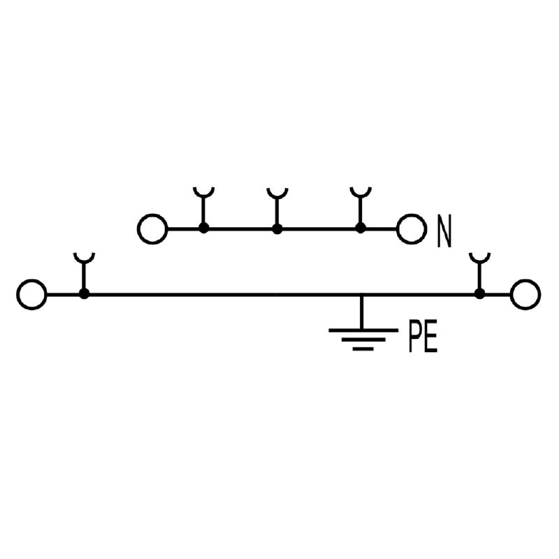 WEIDMÜLLER ZDK 2.5N-PE – Conector Duplo com PE e Neutro 2,5 mm² | Linha ...