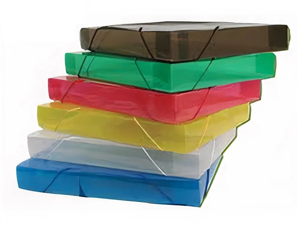 Pasta Plastico com Elastico 40mm - A&G Papelaria