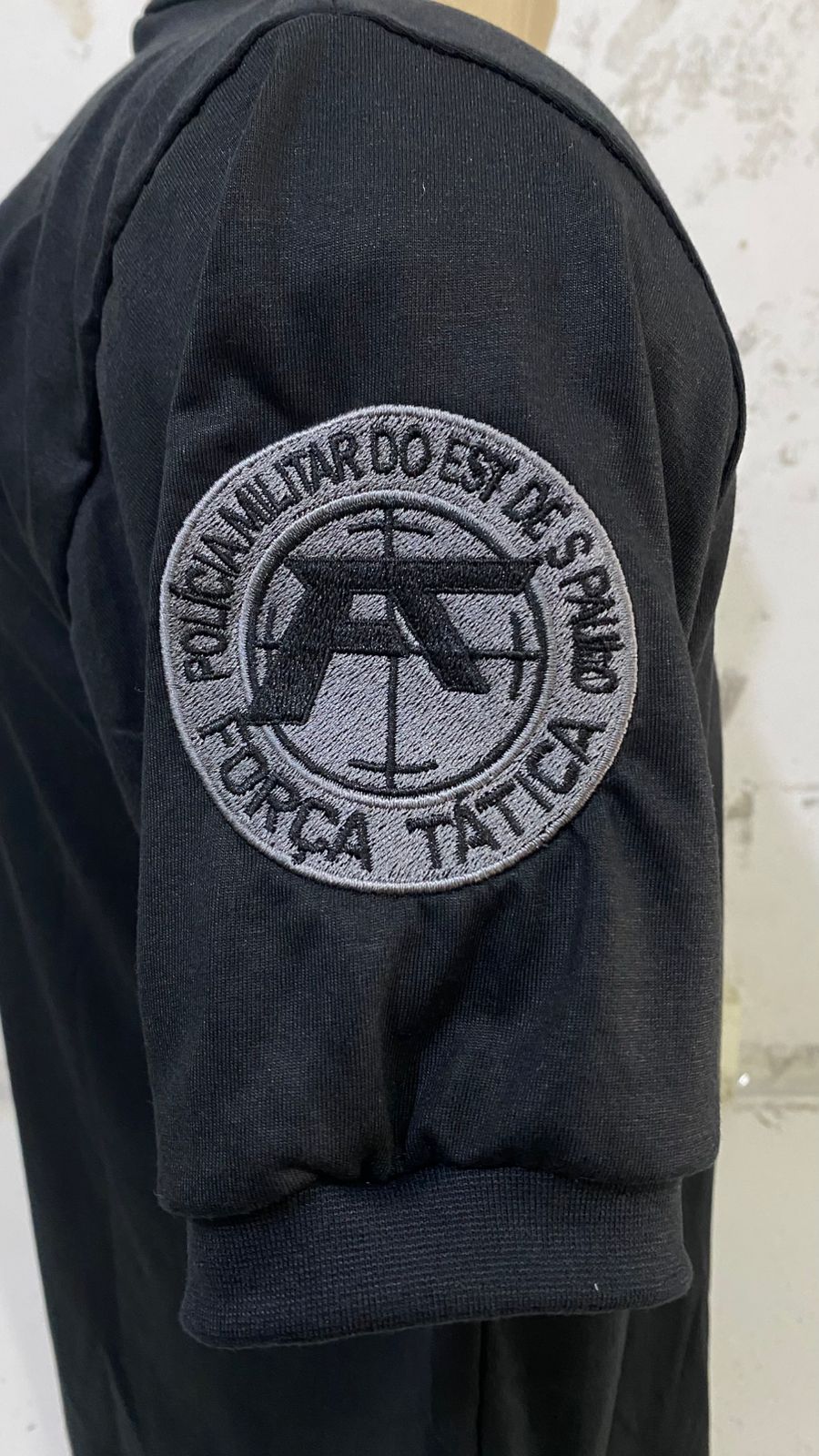 CAMISETA FORÇA TATICA CAMUFLADA - Militar SP-Artigos Militar